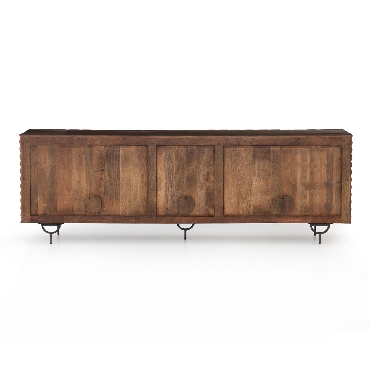 Rio Media Console Gunmetal Four Hands