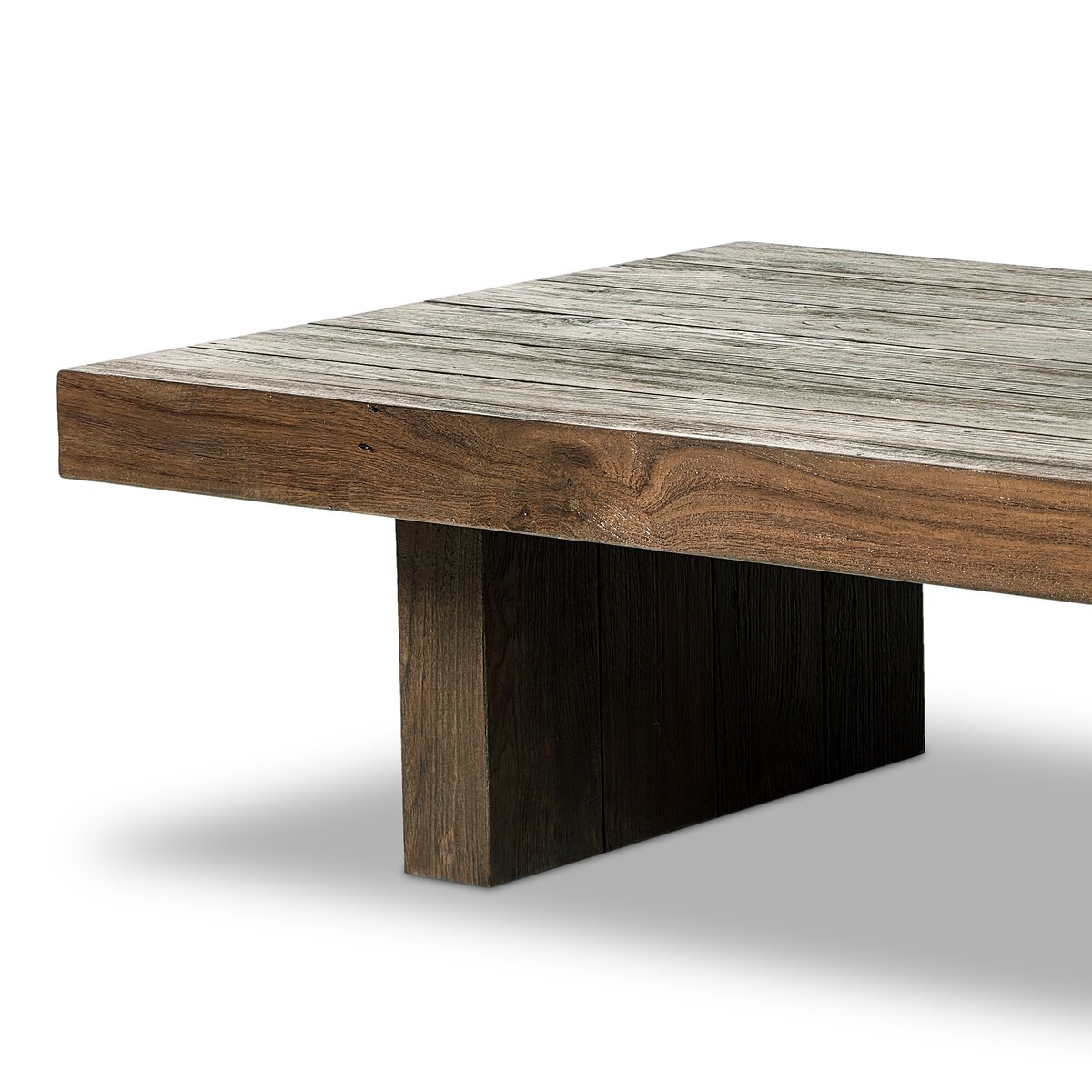 Reclaimed wood outdoor coffee table store