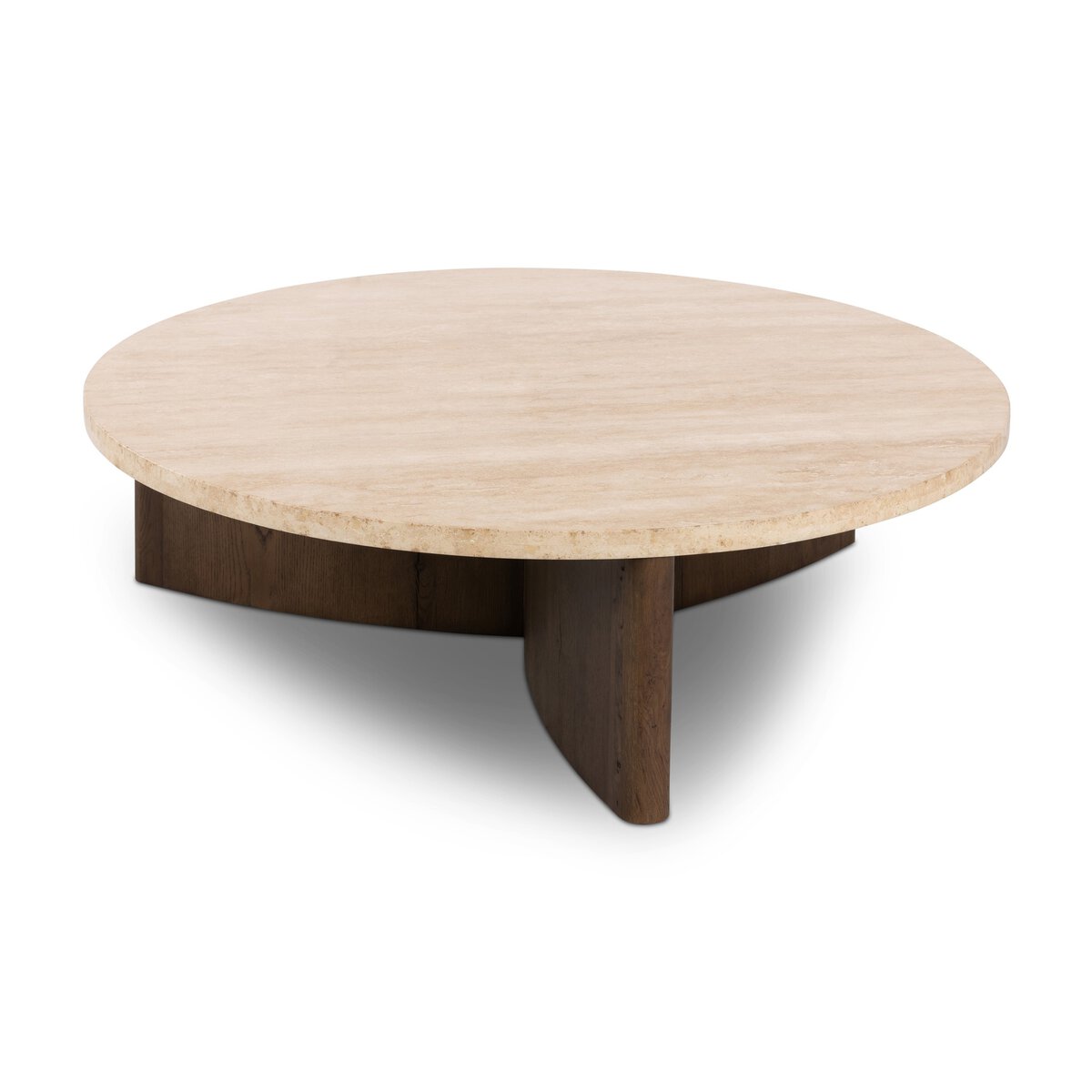 Four hands coffee table round store