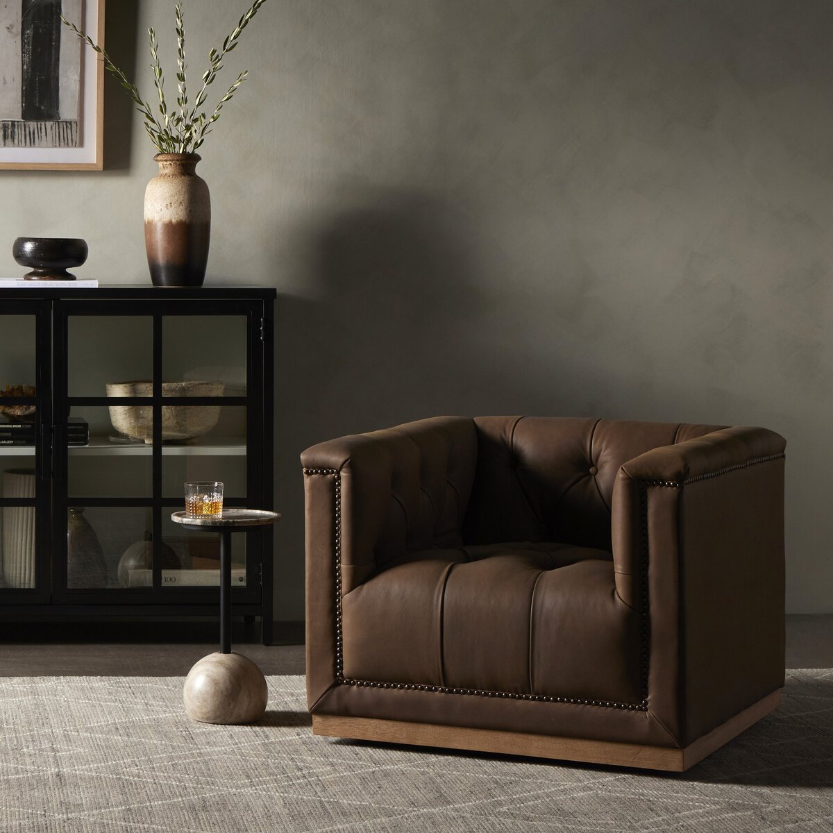 Four hands maxx swivel chair store