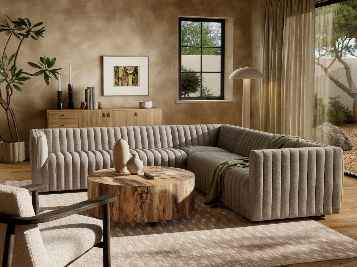 Four hands augustine sofa store
