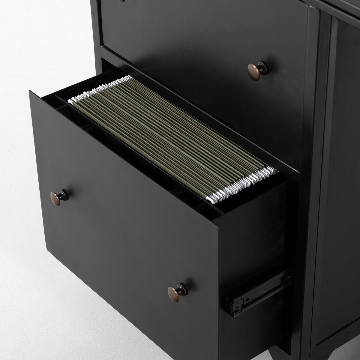 Shadow Box Executive Desk Black Four Hands