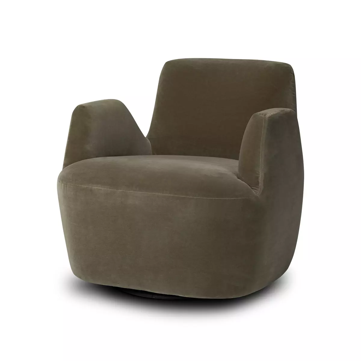Reed Swivel Chair Sapphire Sage Four Hands Reed Swivel Chair Sapphire Sage Four Hands