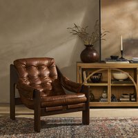 Four hands leather chair store