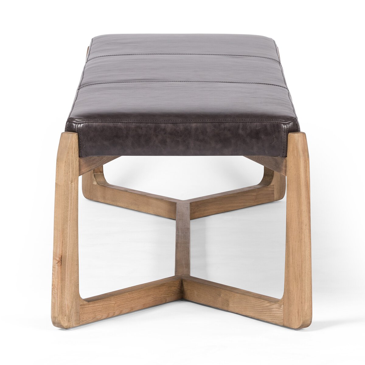 Roscoe Bench Sonoma Black Four Hands