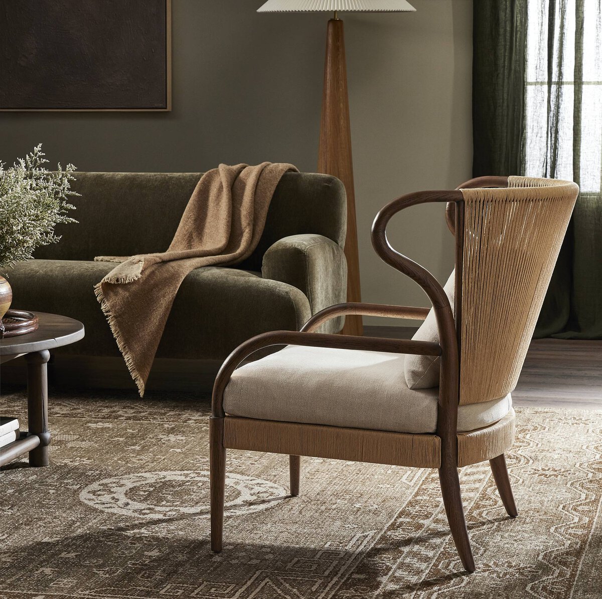 Amira Chair Broadway Dune Four Hands