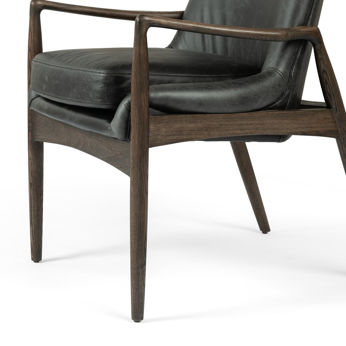 Braden Dining Armchair Durango Smoke Four Hands