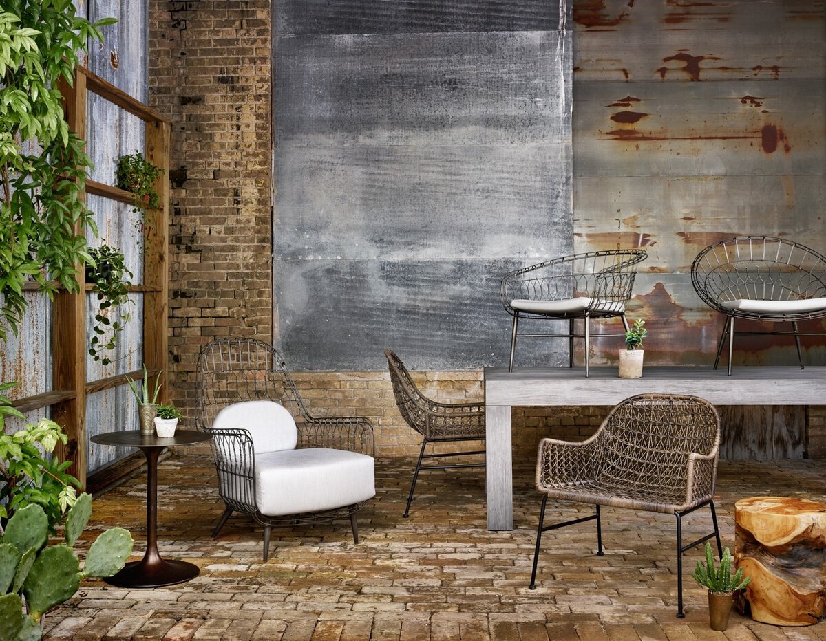 Four hands tulip side table store