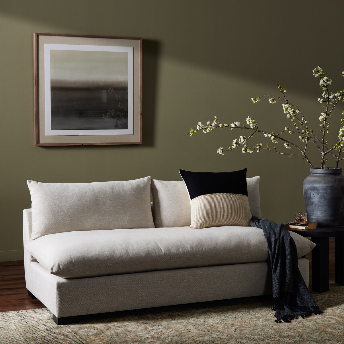 Build Your Own Grant Sectional Ashby Oatmeal Four Hands