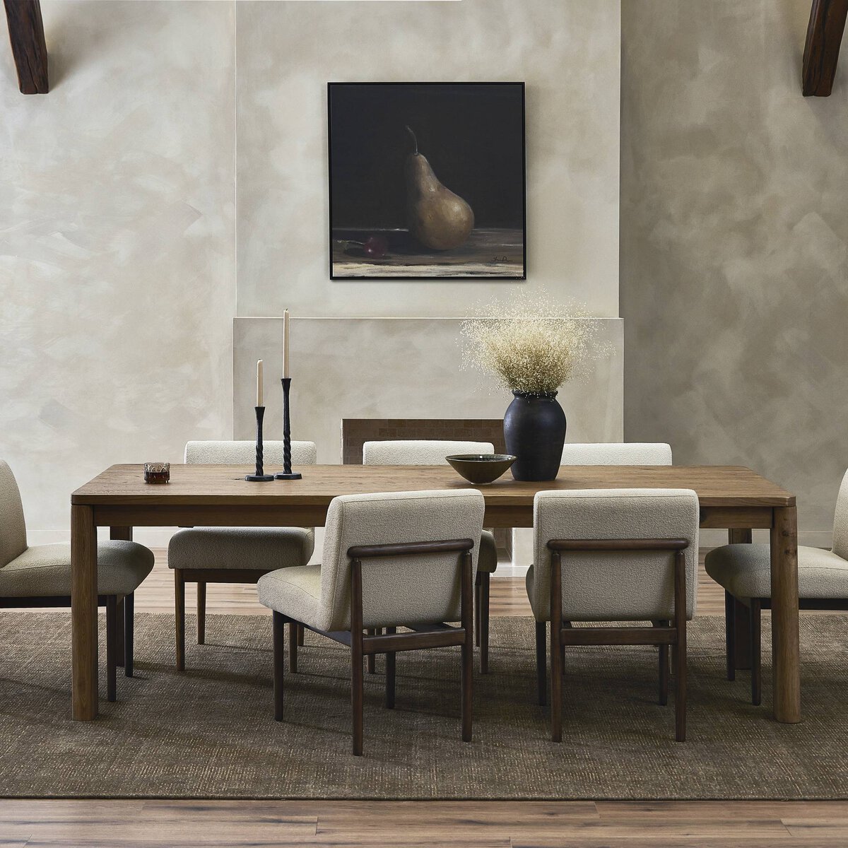 Double extending dining table store