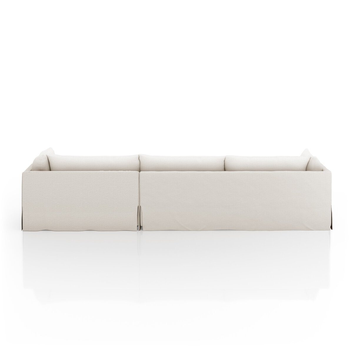 Habitat Slipcover 2 Piece Sectional Valley Nimbus Four Hands