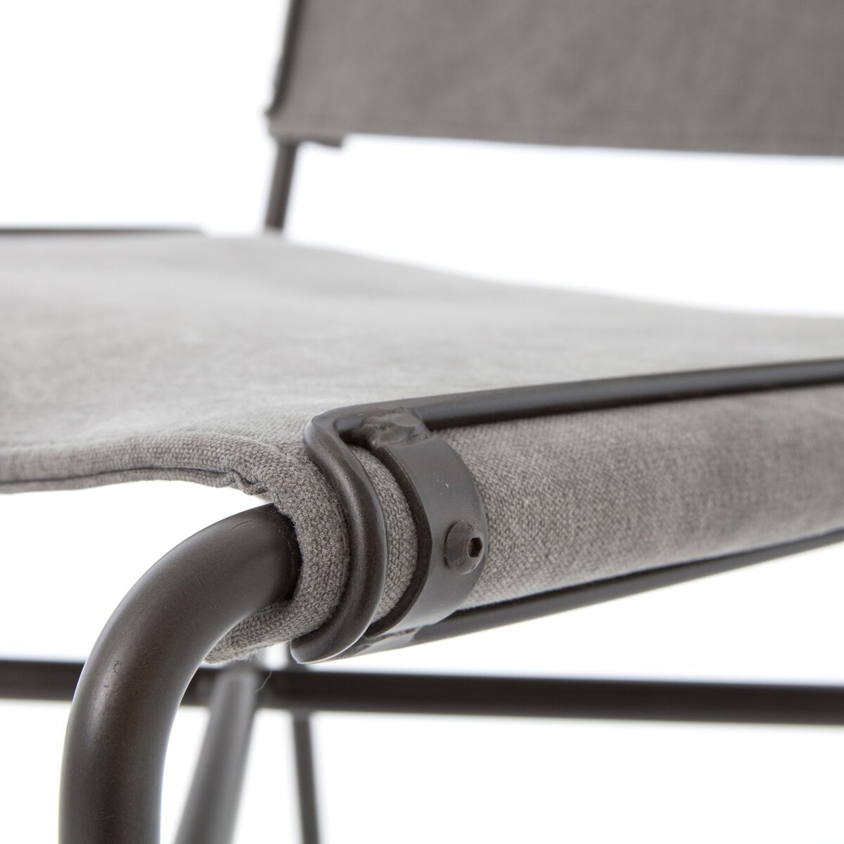 Wharton Bar Counter Stool Stonewash Grey Four Hands